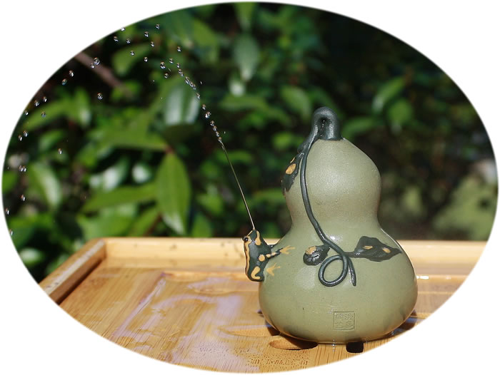 Tea pet frog fountain A | Valley Green Tea